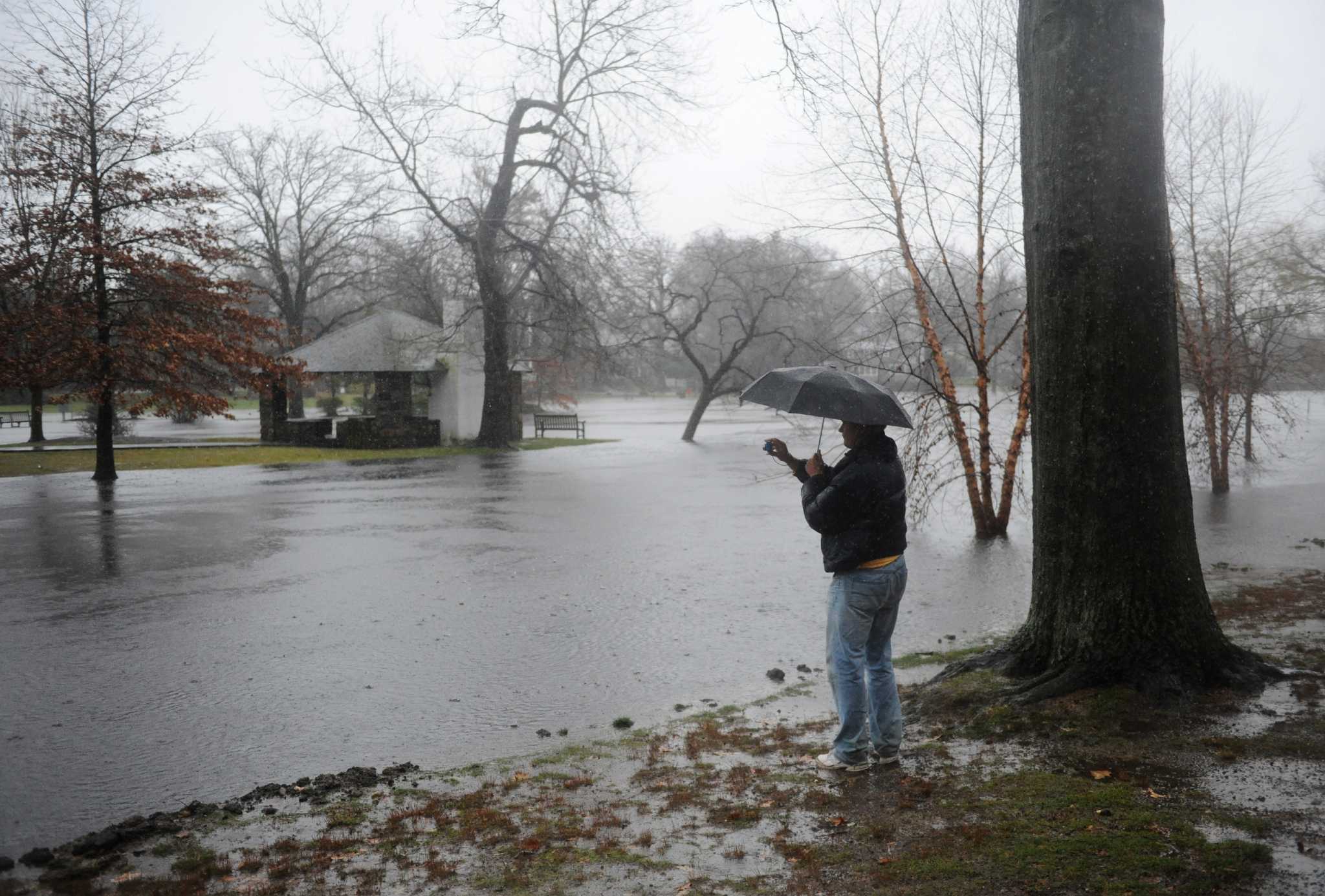 Greenwich weathers day of heavy rain