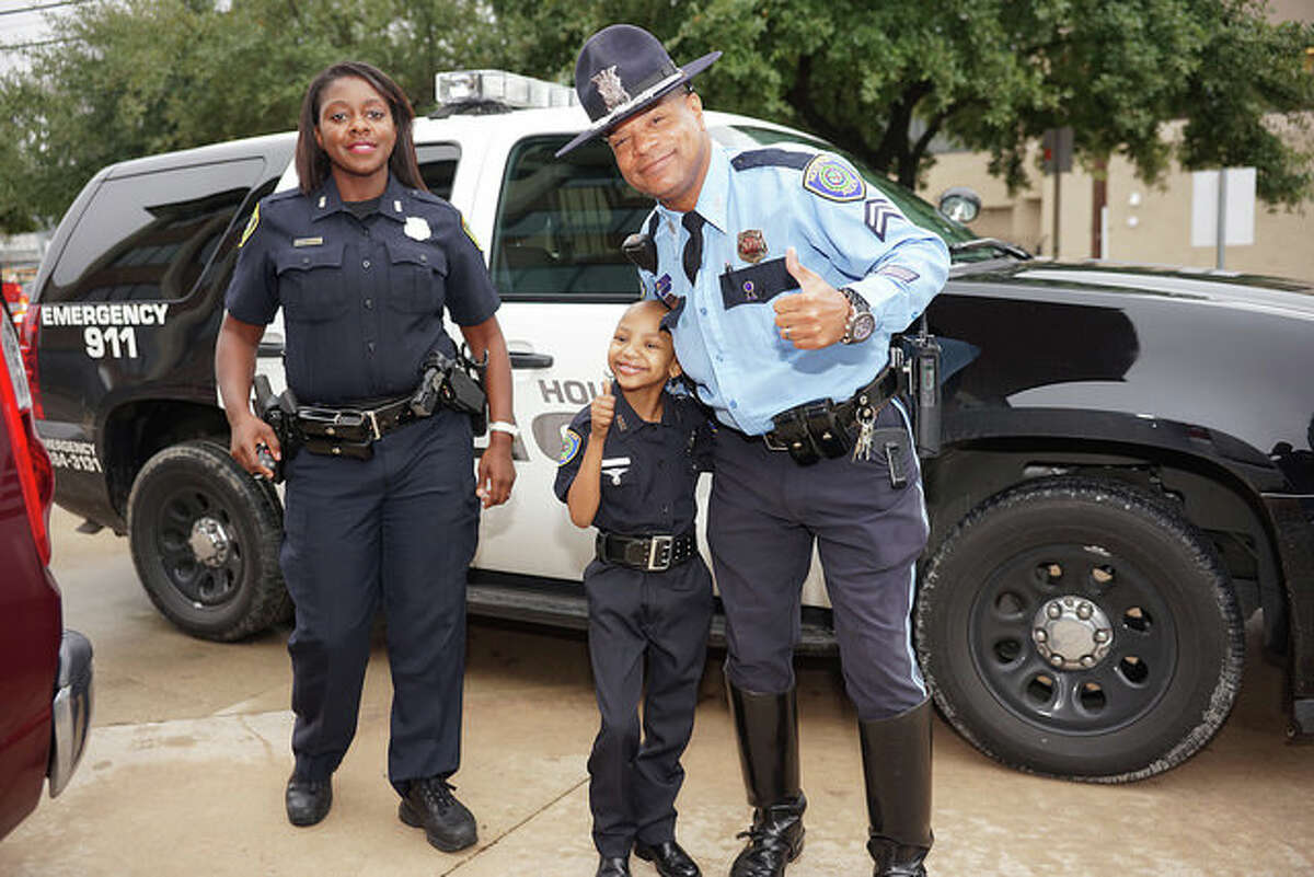 Meet the smallest member of the Houston Police Department
