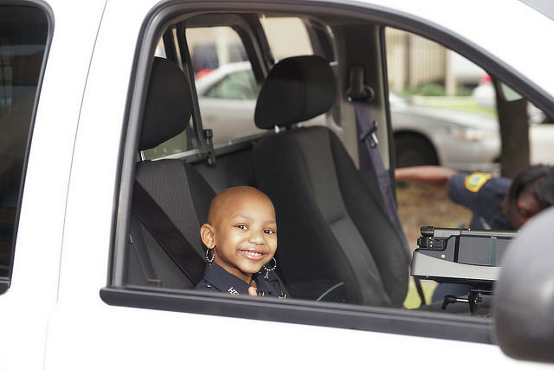 Meet the smallest member of the Houston Police Department