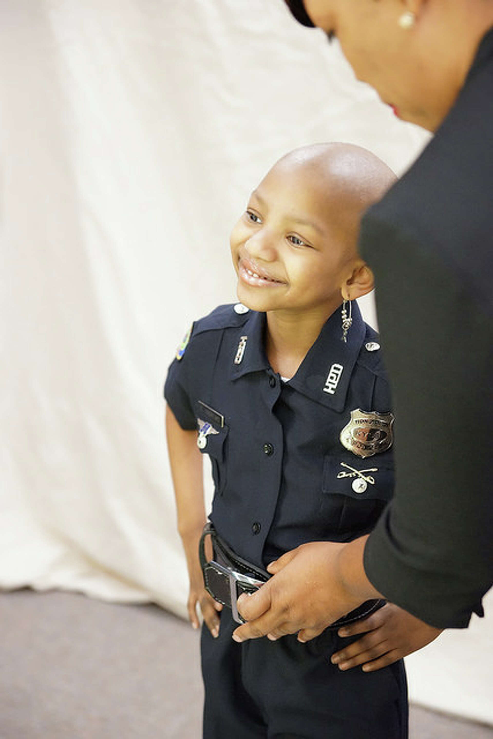 Meet the smallest member of the Houston Police Department