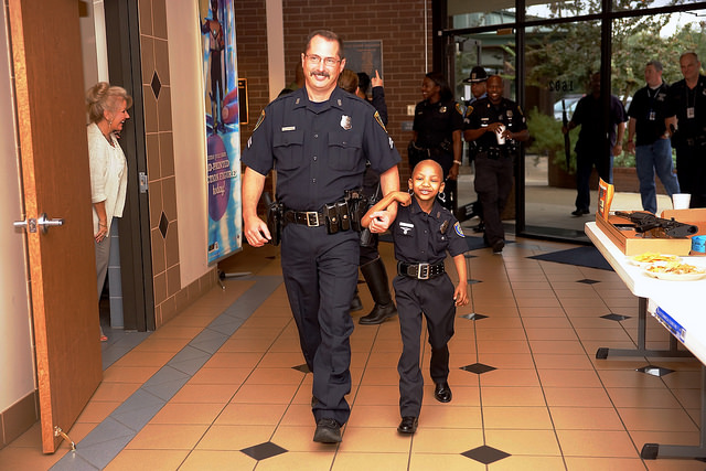 Meet the smallest member of the Houston Police Department