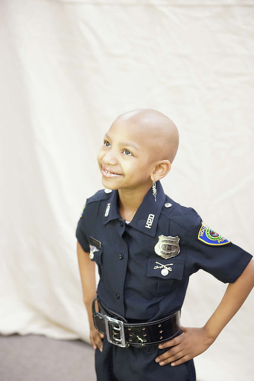 Meet the smallest member of the Houston Police Department