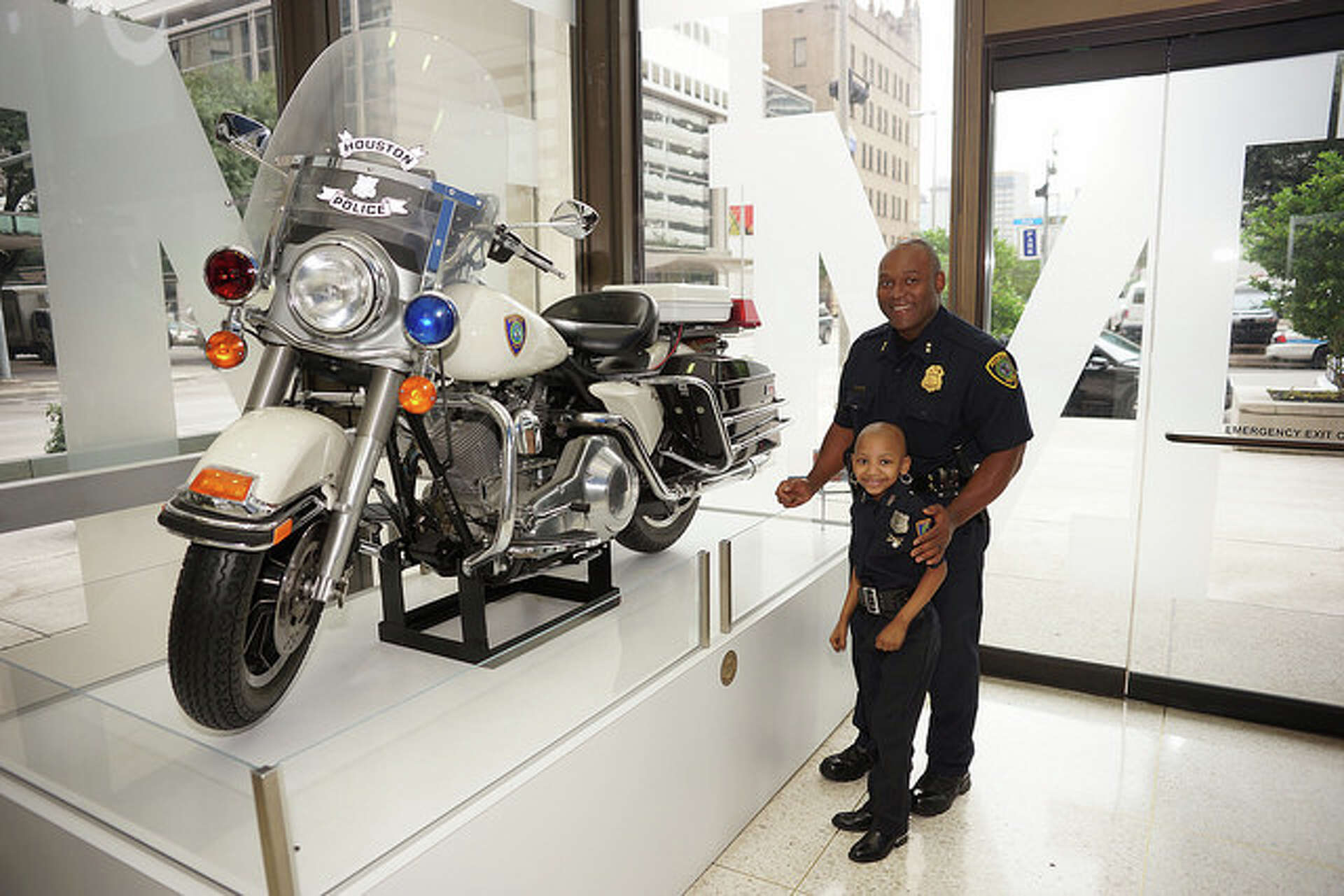 Meet the smallest member of the Houston Police Department