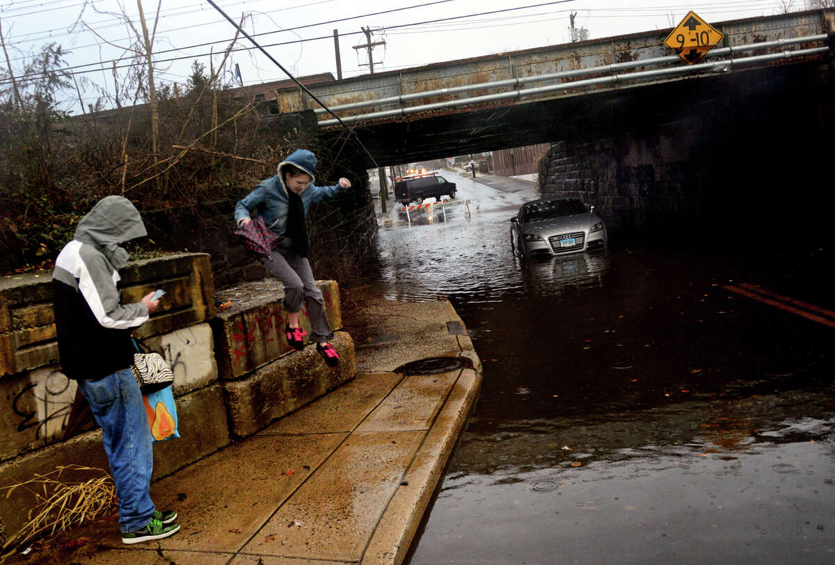 Soaking rain leads to accidents, flooding in Danbury area