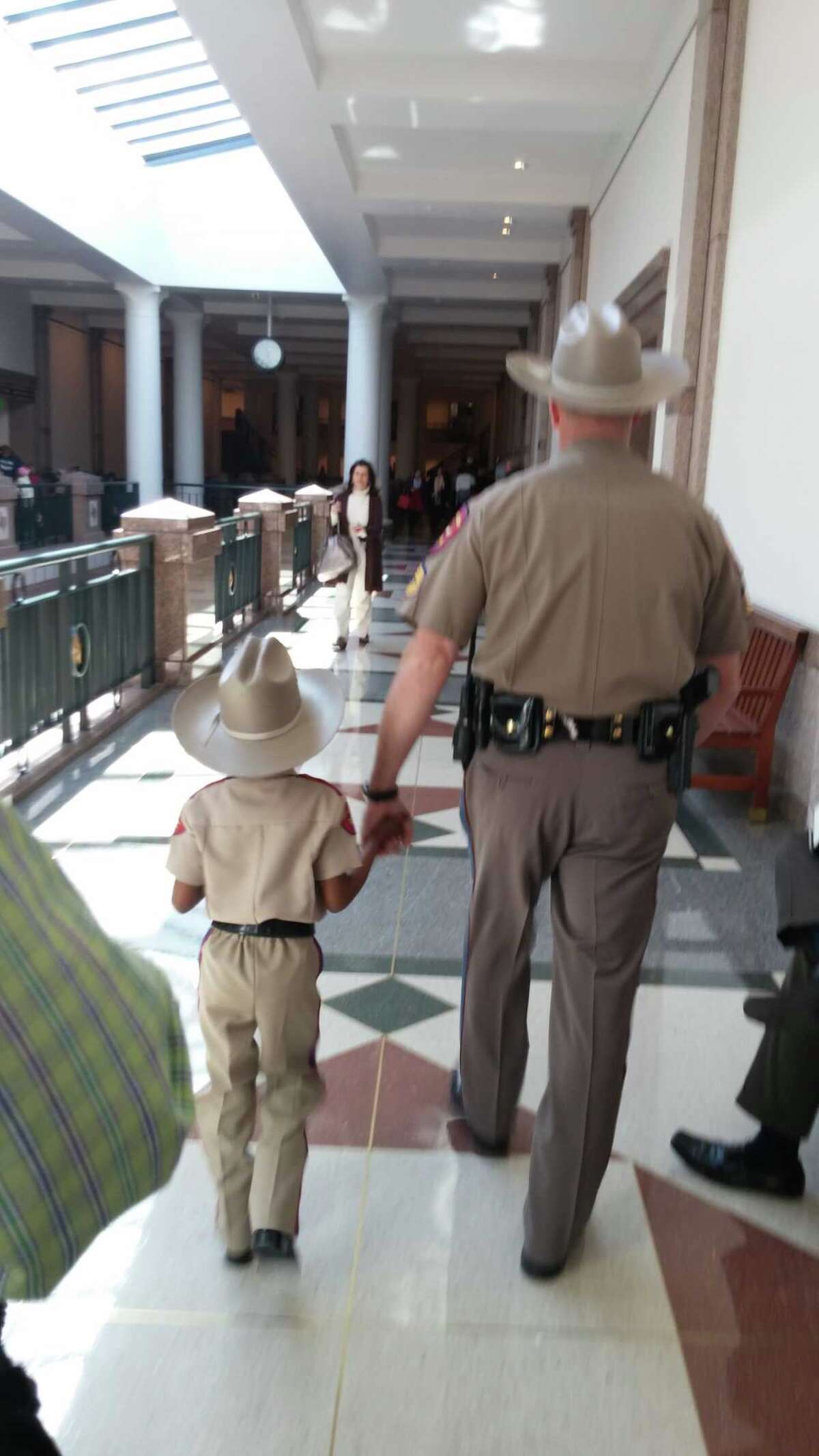 Meet the smallest member of the Houston Police Department