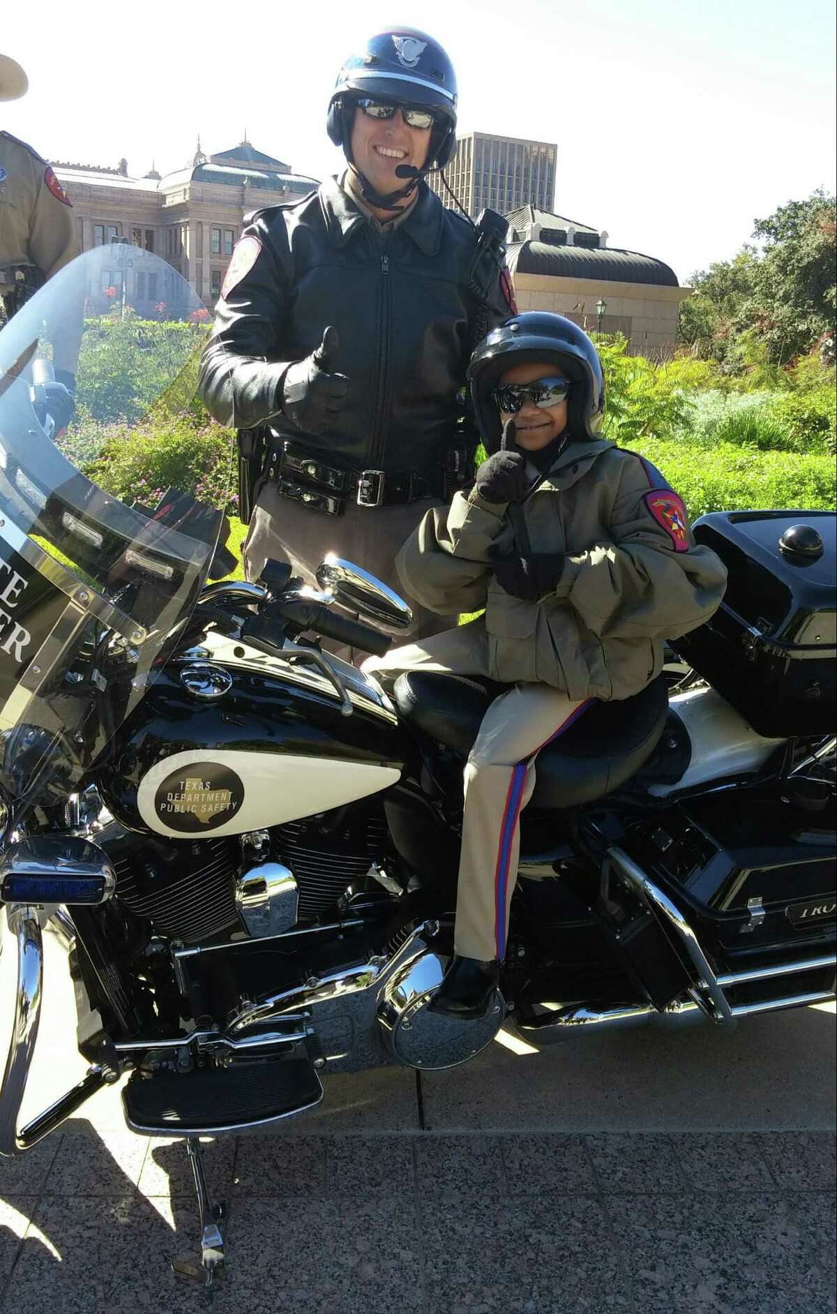 Meet the smallest member of the Houston Police Department