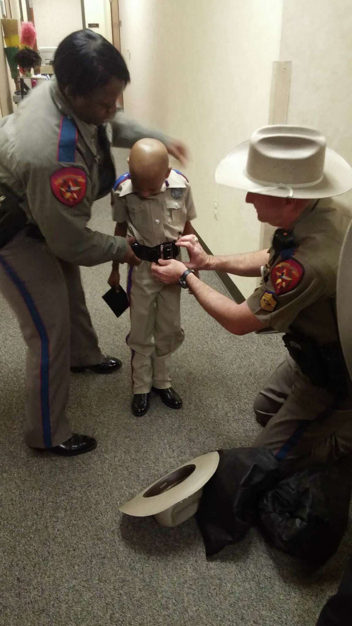 Meet the smallest member of the Houston Police Department