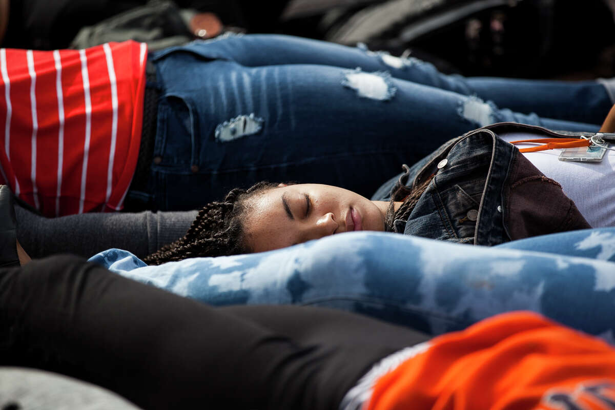 UTSA students protest Eric Garner, Ferguson deaths with 'die-in'