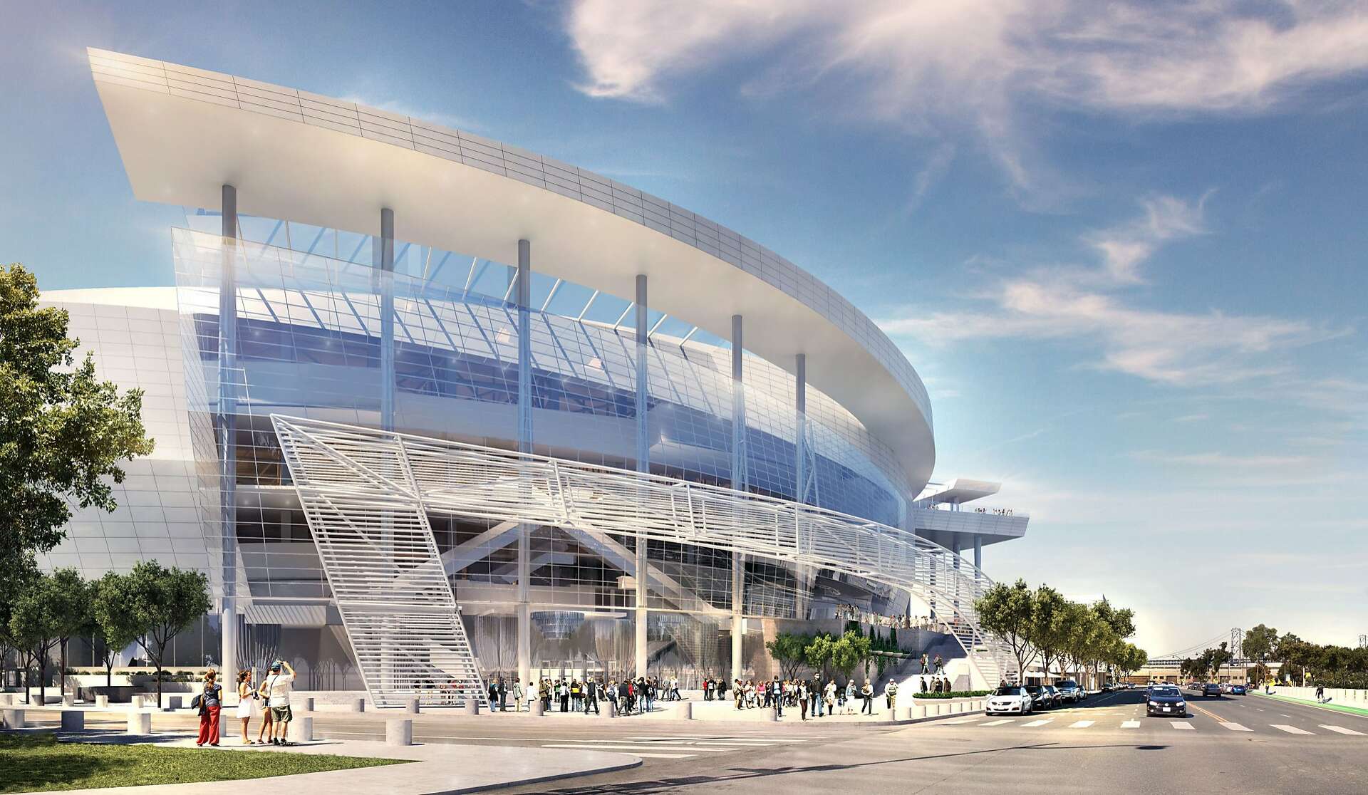 Golden State Warriors arena, at last, has a promising vision