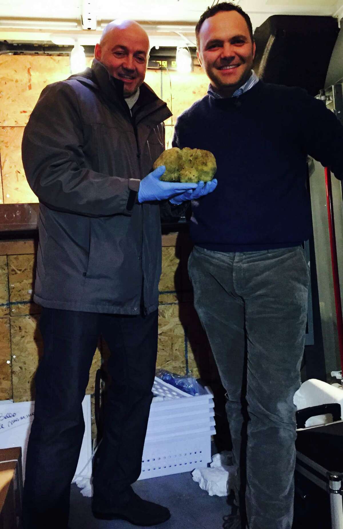 Greenwich man's 'world's largest' truffle gets $61K at auction