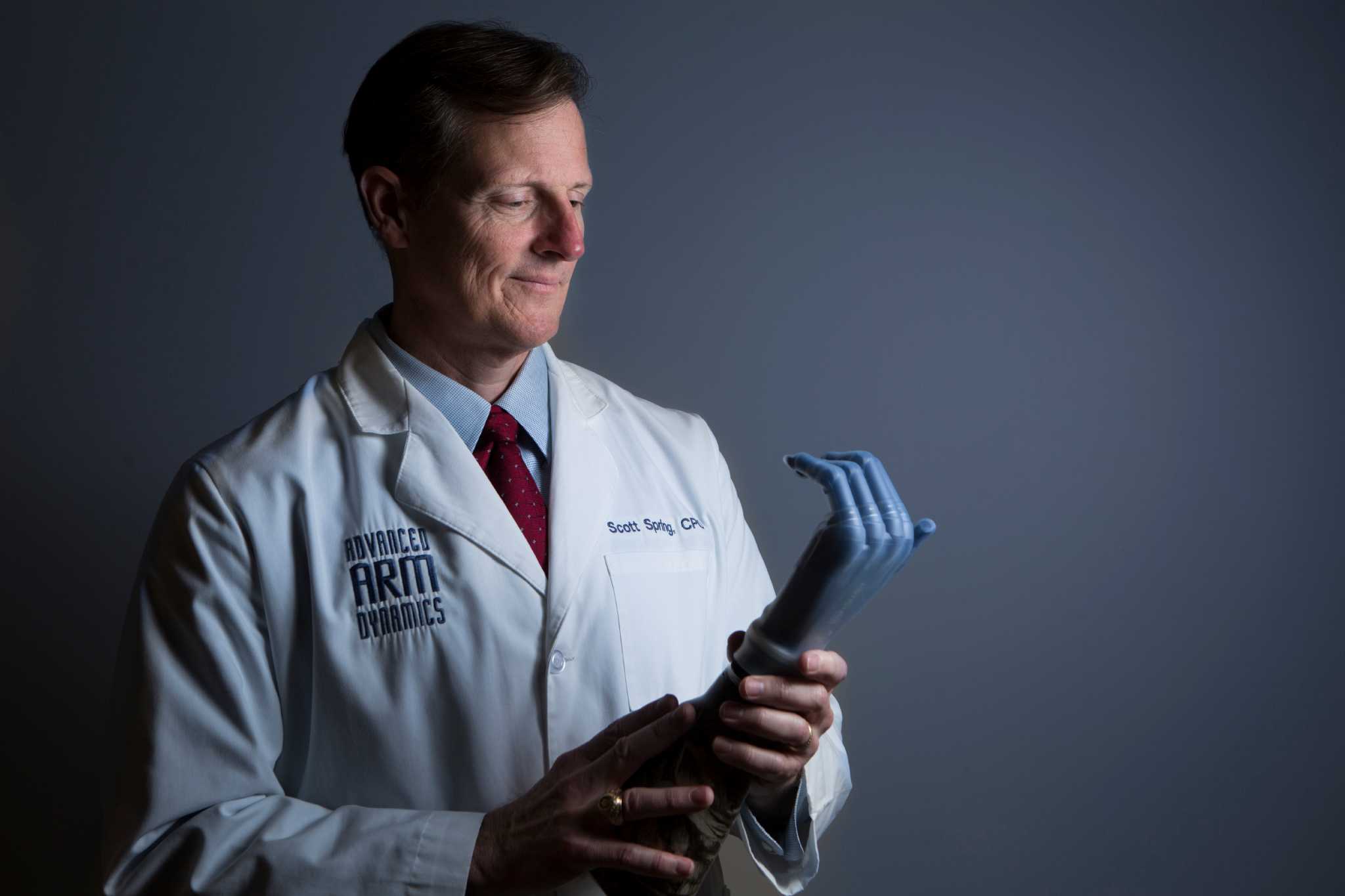 Company helps those who've lost upper limbs rebuild lives