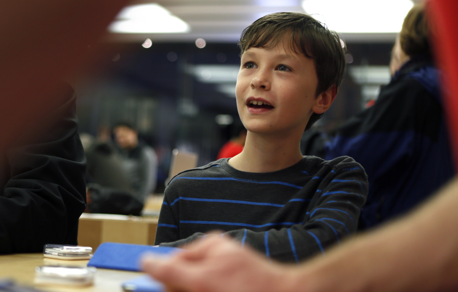 Students learn how to code