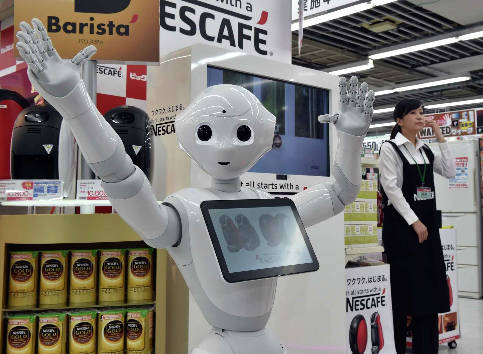 Japan is looking to a future bustling with robots