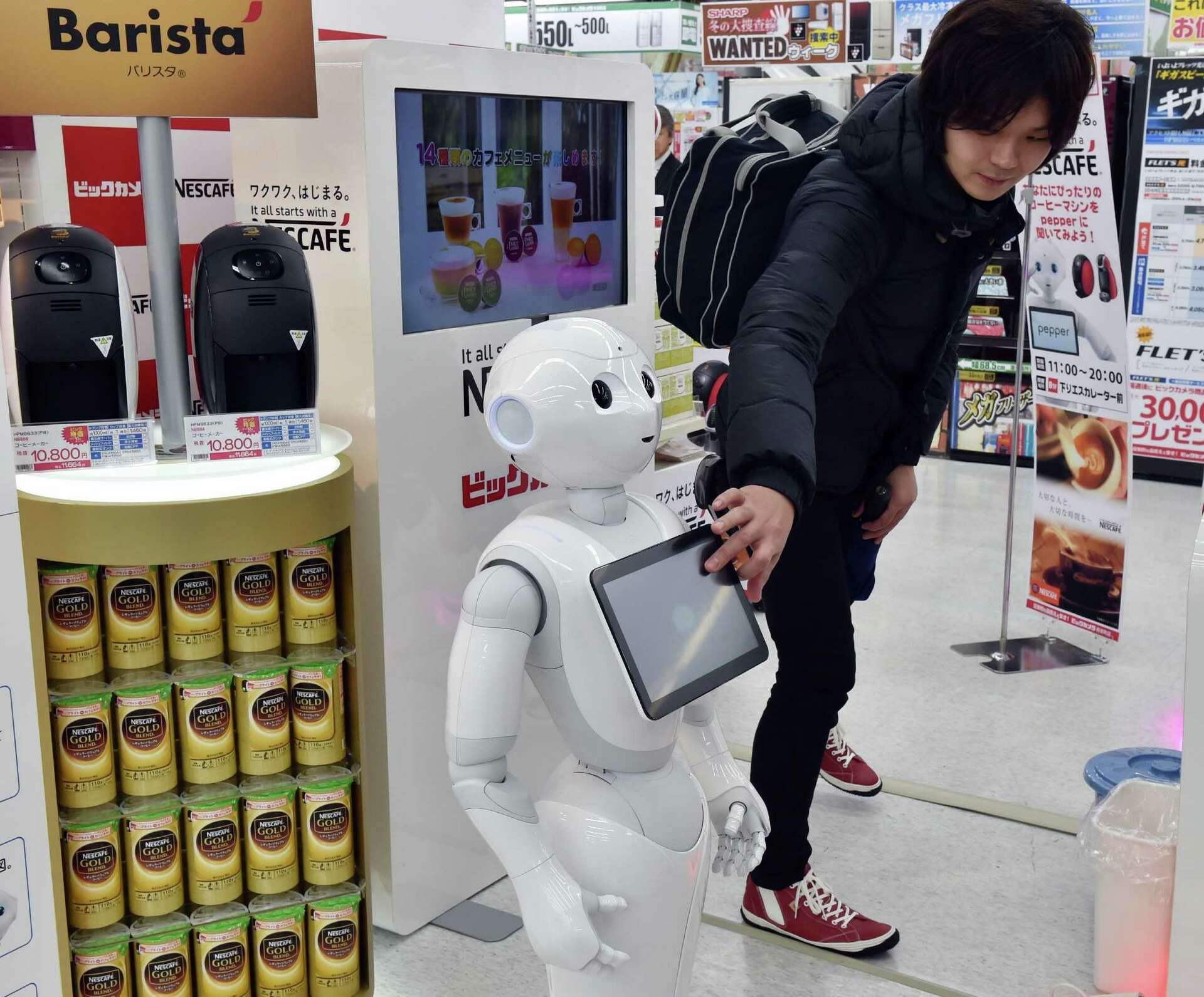 Japan is looking to a future bustling with robots