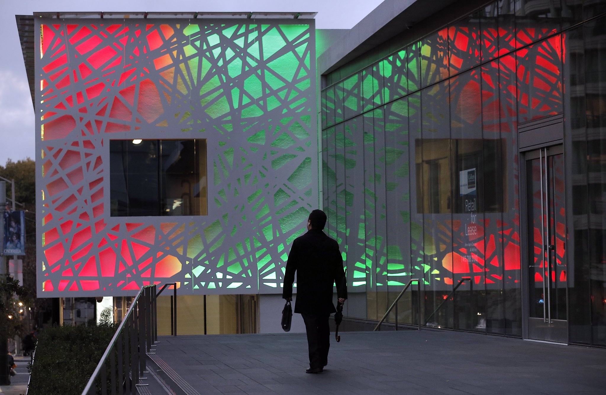 Futuristic S.F. cube building takes design risk in the right spot