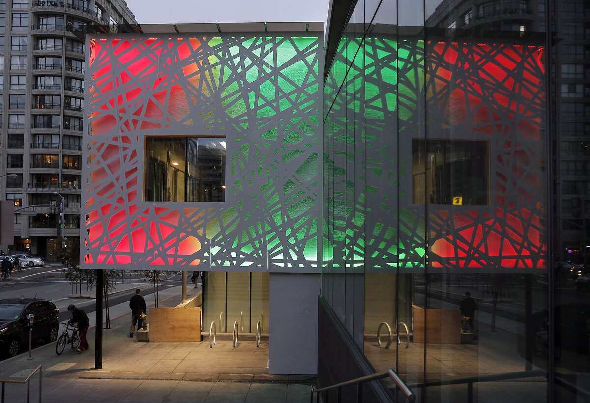 Futuristic S.F. cube building takes design risk in the right spot