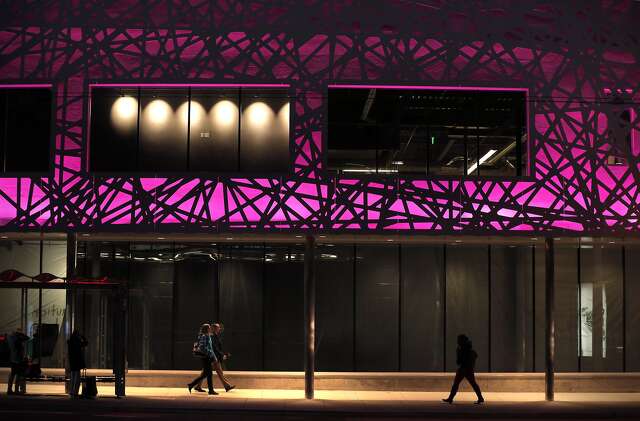 Futuristic S.F. cube building takes design risk in the right spot