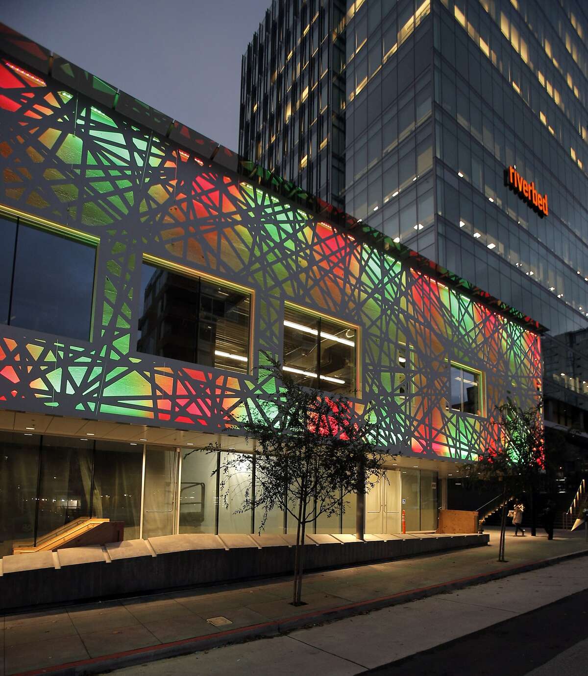 Futuristic S.F. cube building takes design risk in the right spot