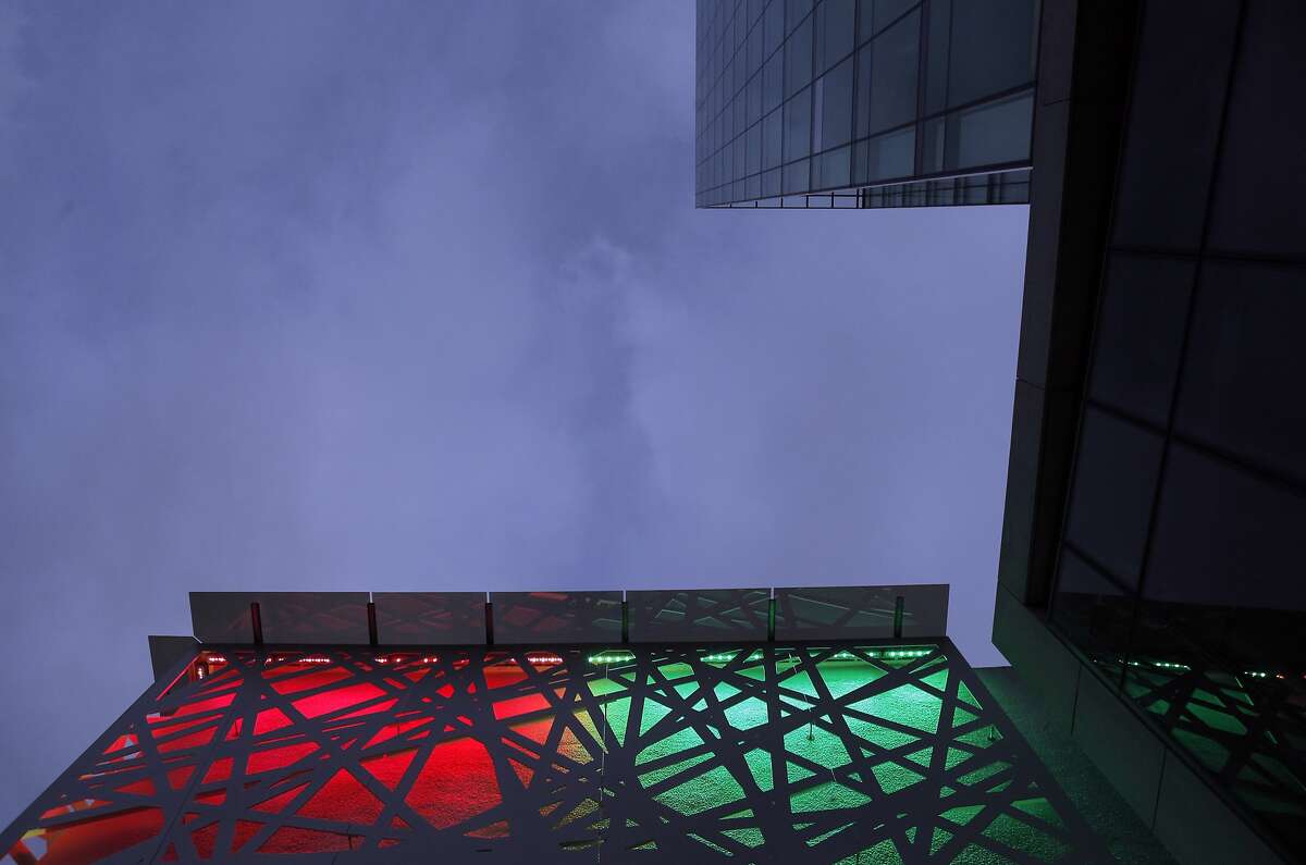 Futuristic S.F. cube building takes design risk in the right spot