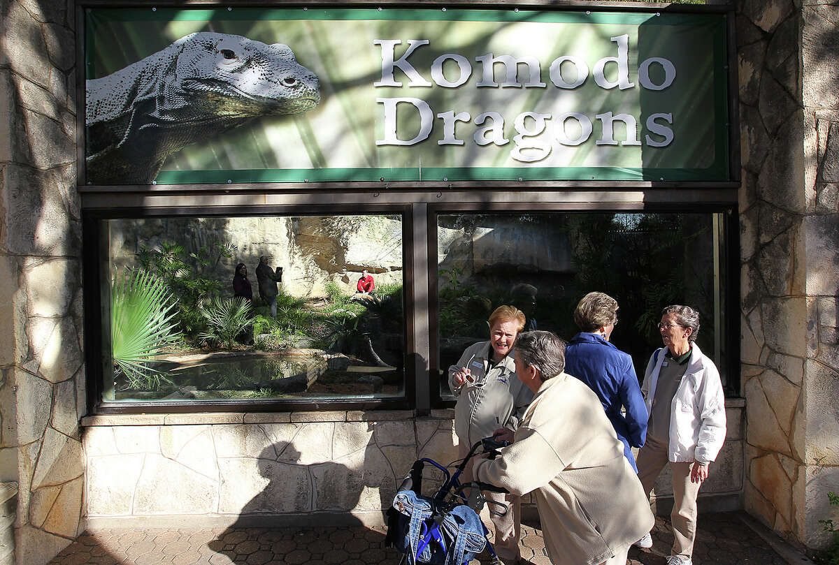 Komodo Dragon exhibit re-opened at the San Antonio Zoo