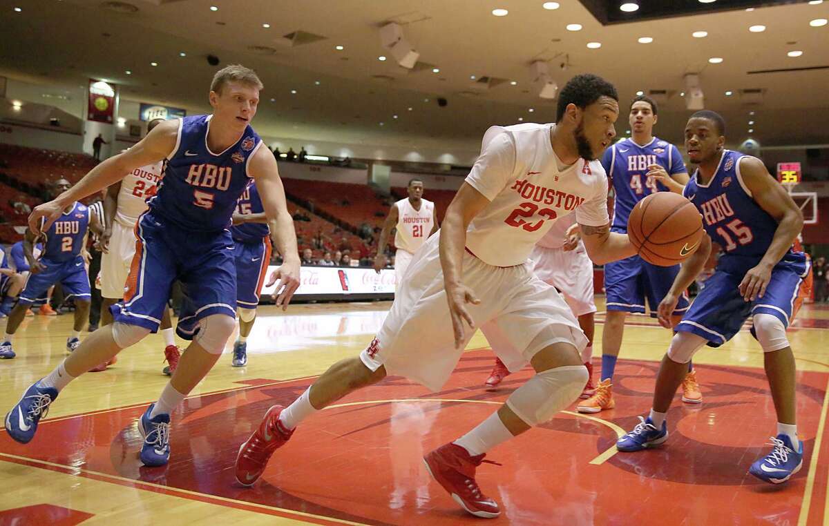 University of Houston uses second-half surge to get by HBU