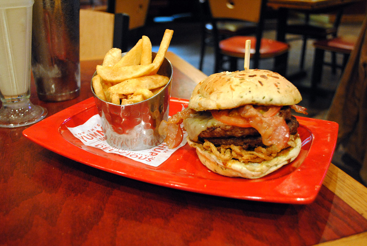 Red Robin giving free burgers and fries to educators