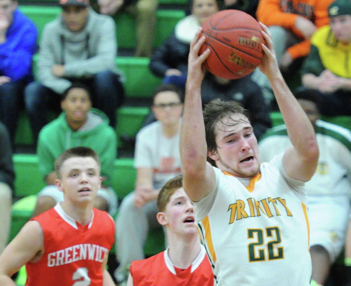 Trinity Catholic tops Greenwich behind big game from St. John