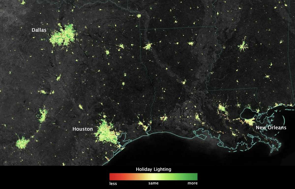 NASA: Christmas lights make cities glow brighter from space during holidays