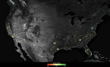 NASA: Christmas lights make cities glow brighter from space during holidays