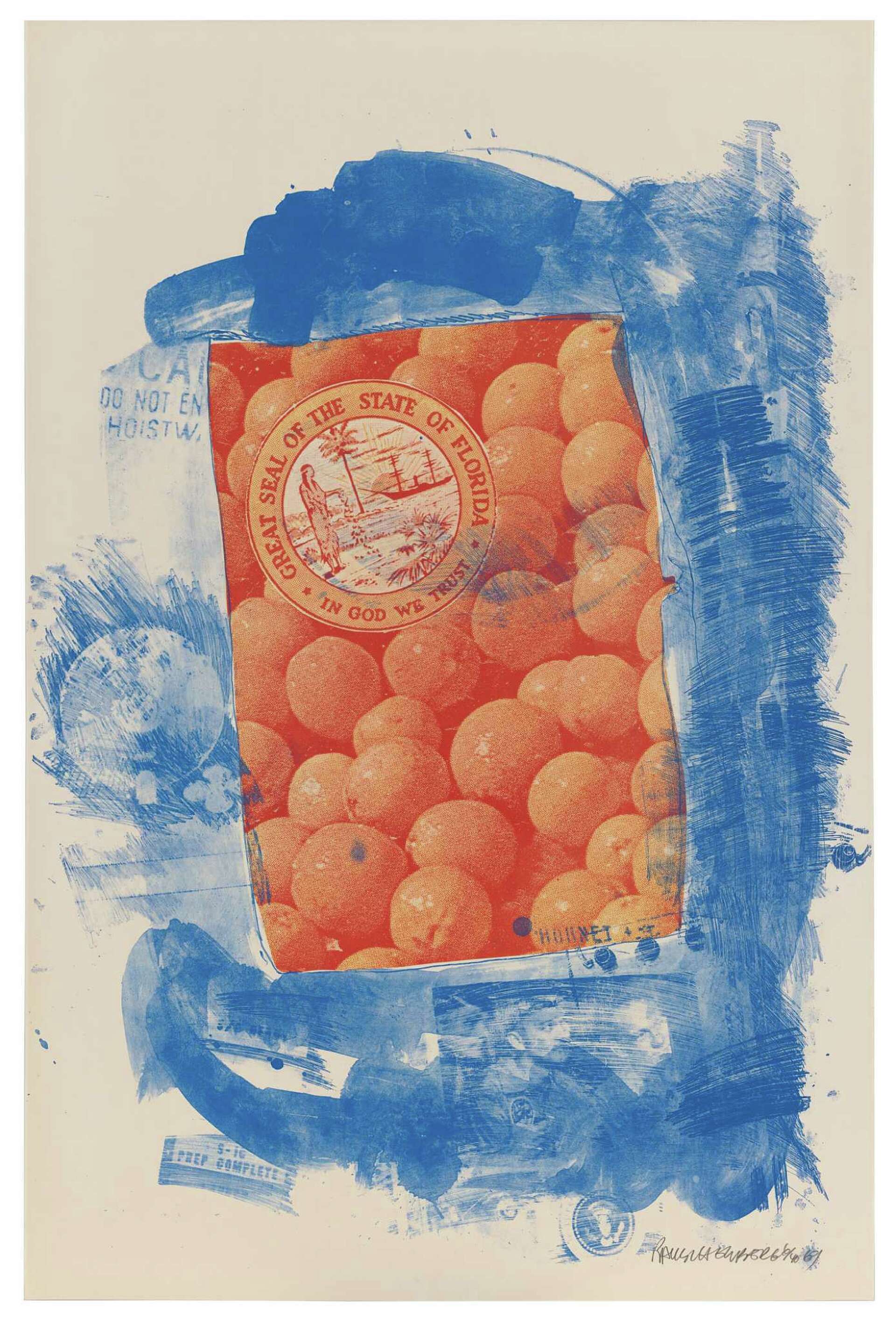 Art review: Robert Rauschenberg views the moon mission