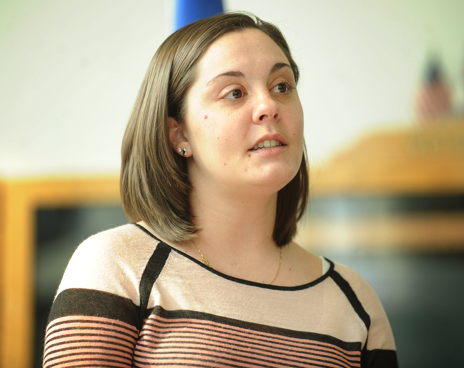 Sandy Hook principal's daughter emerges as vocal gun-control advocate