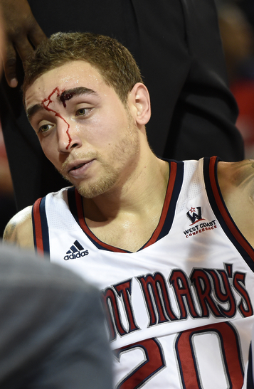 Gaels fall to No. 20 St. John’s after leading by 15