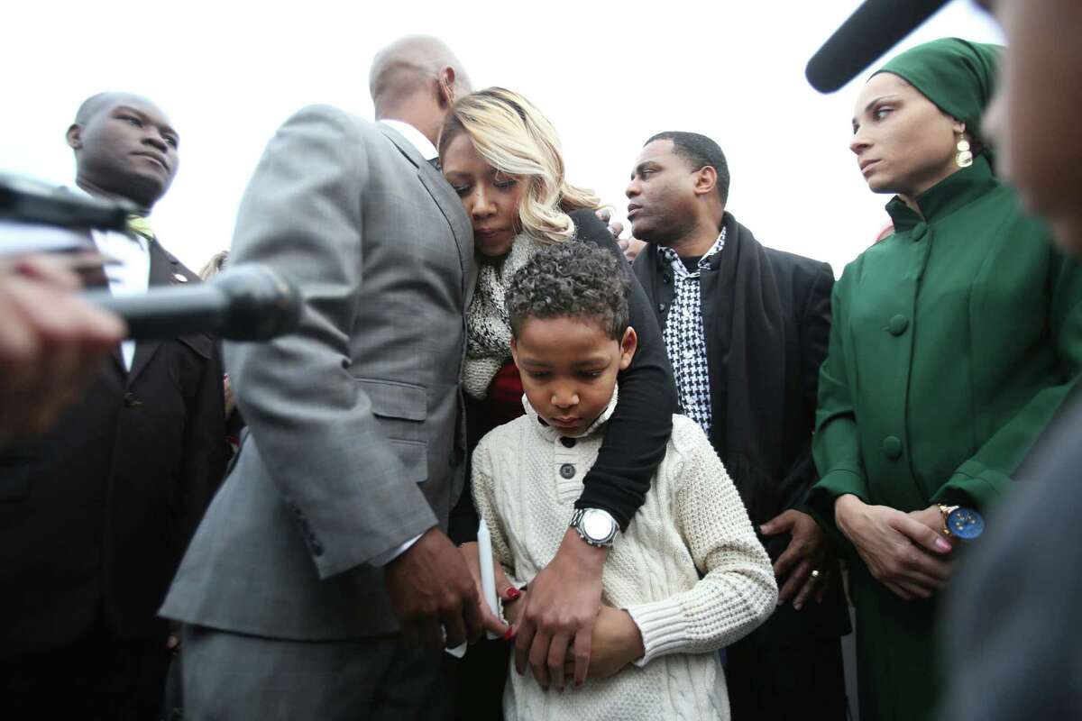 Mother awaits grand jury's decision