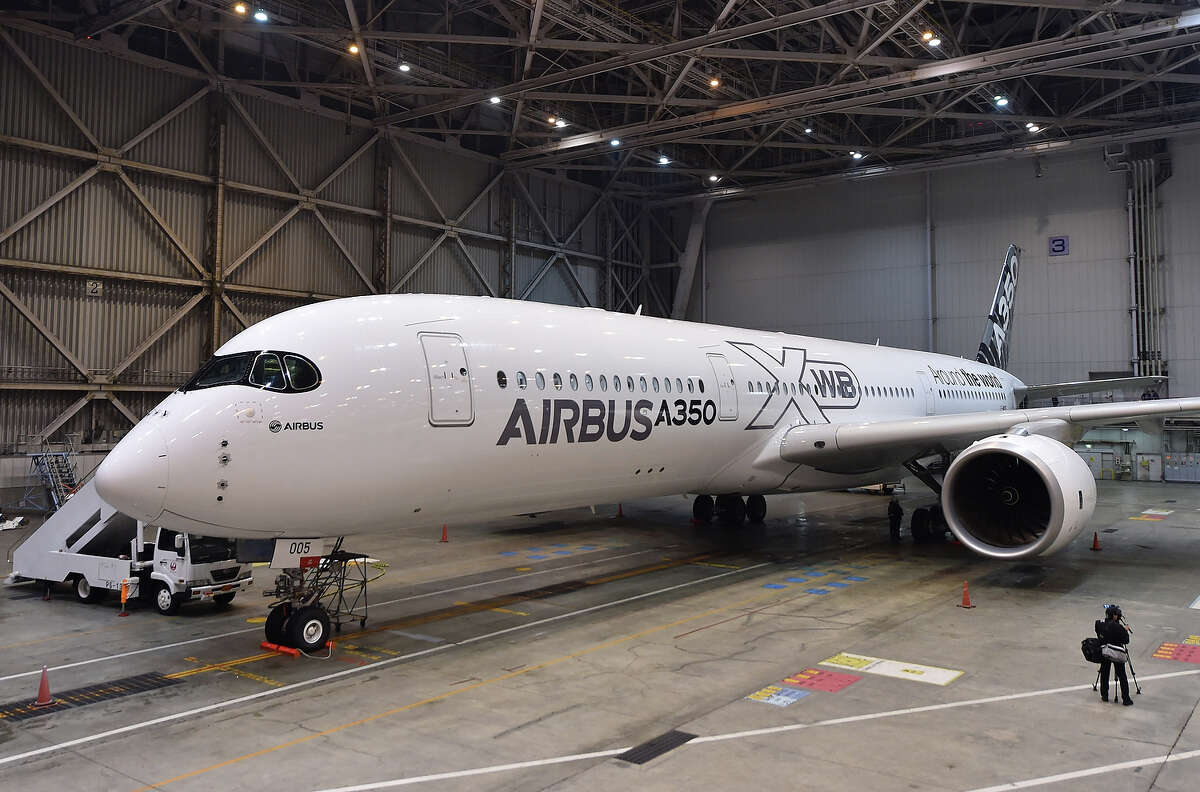 Photos: Airbus delivers first A350 jet, at long last