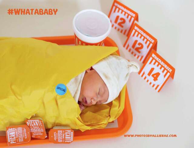 Couple's 14-hour road trip to Whataburger inspires 'Whatababy' photo