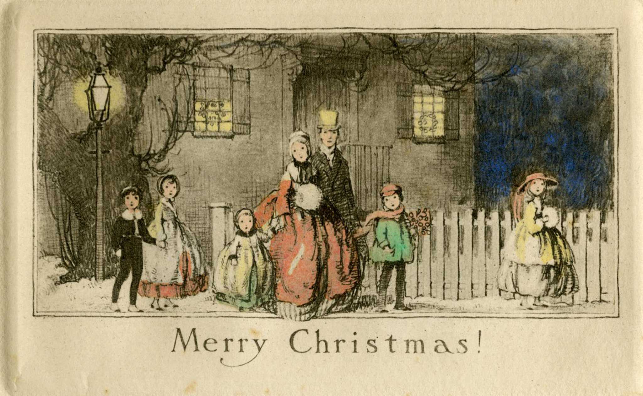 Were Christmas cards America's first form of social media?