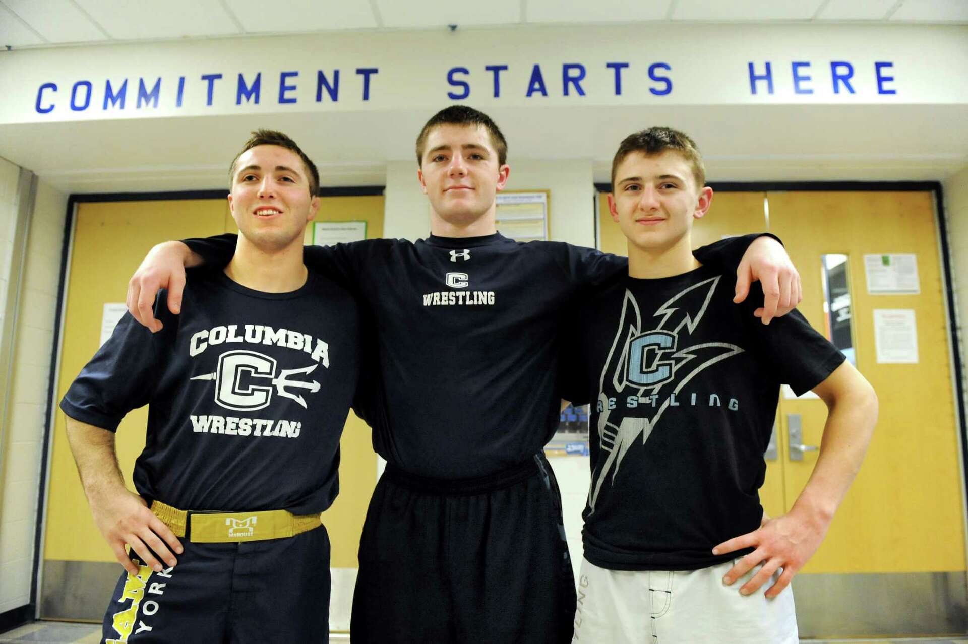 Columbia High wrestling team growing up fast