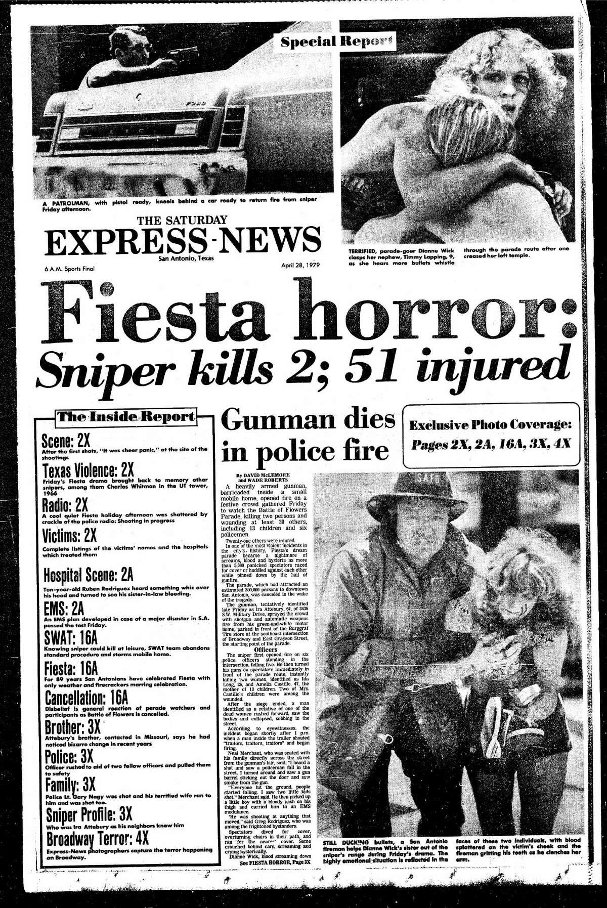 History shows that April has been a month for tragedy