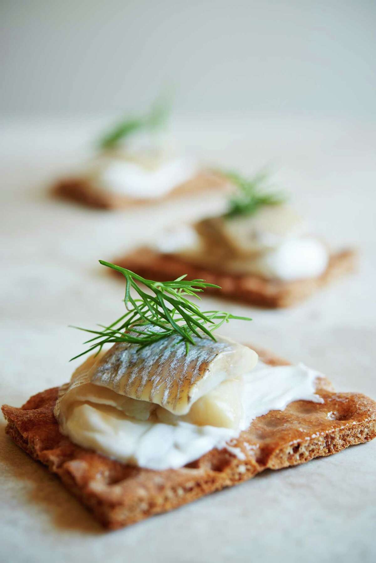 Pickled herring on rye? Must be holiday time!