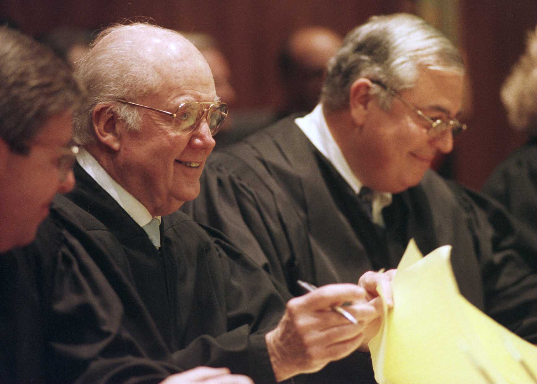 "Your honor," Judge John T. Casey, dies at 93
