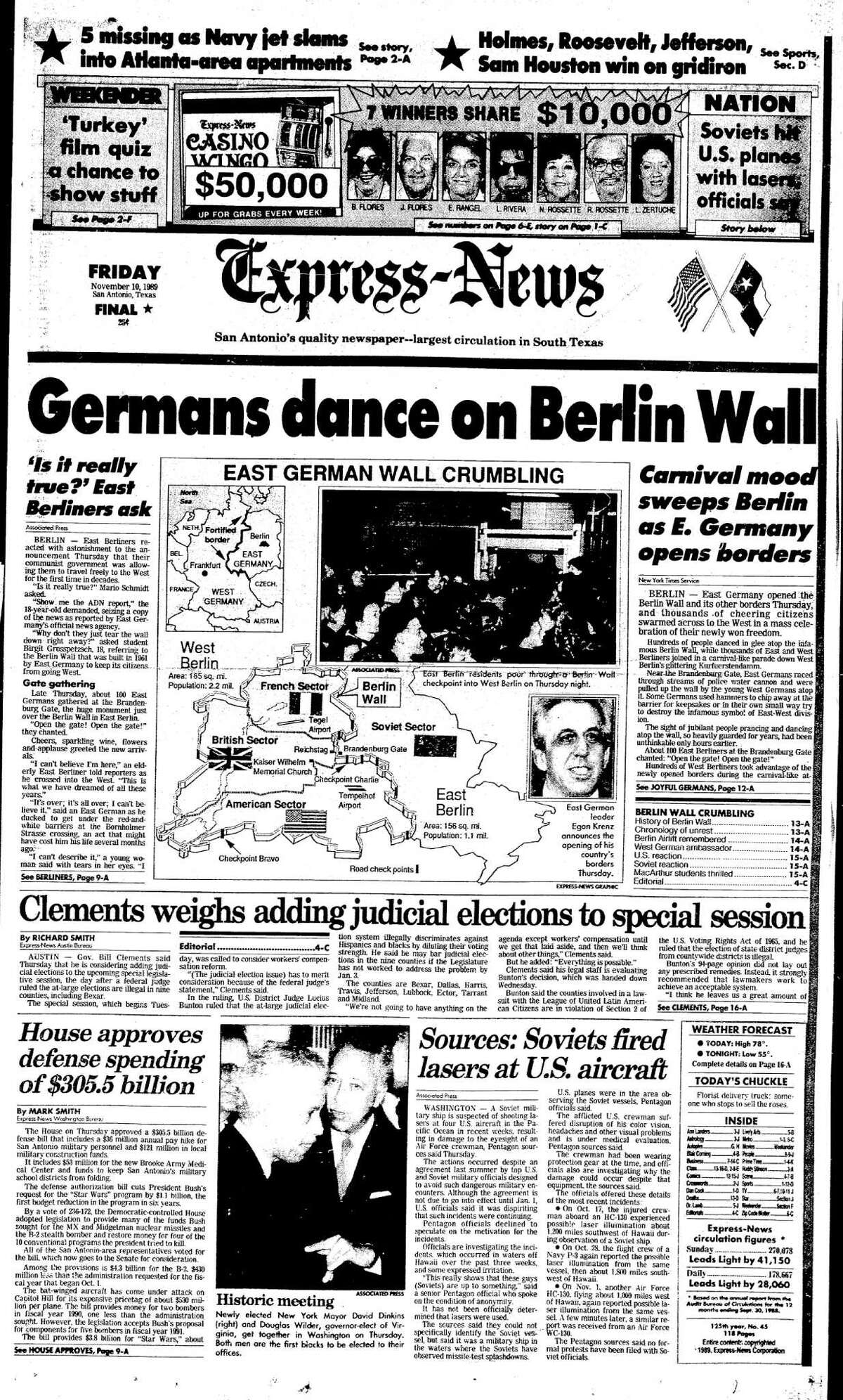 San Antonio Express-News History, Part 3: Wild in the streets