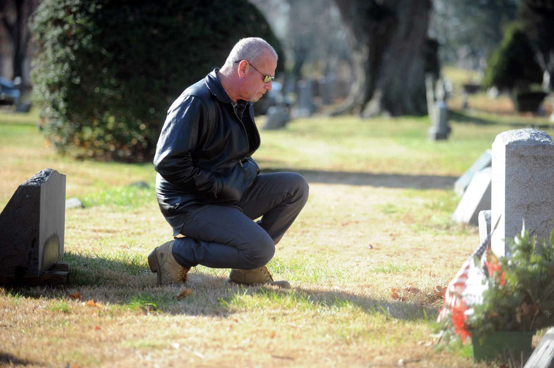 Whitehead grave gets new headstone