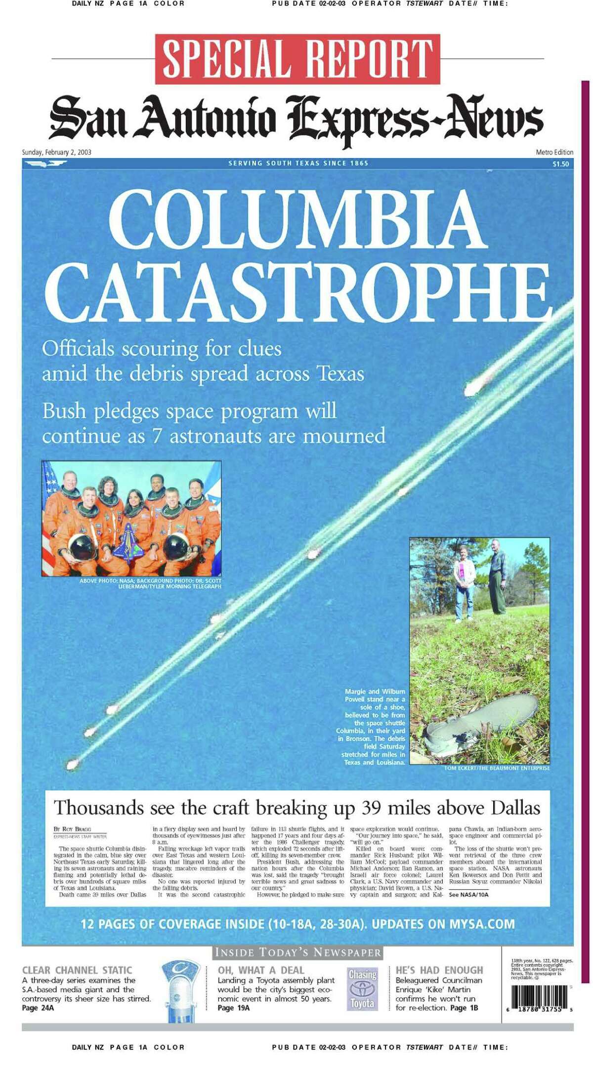 History shows that April has been a month for tragedy