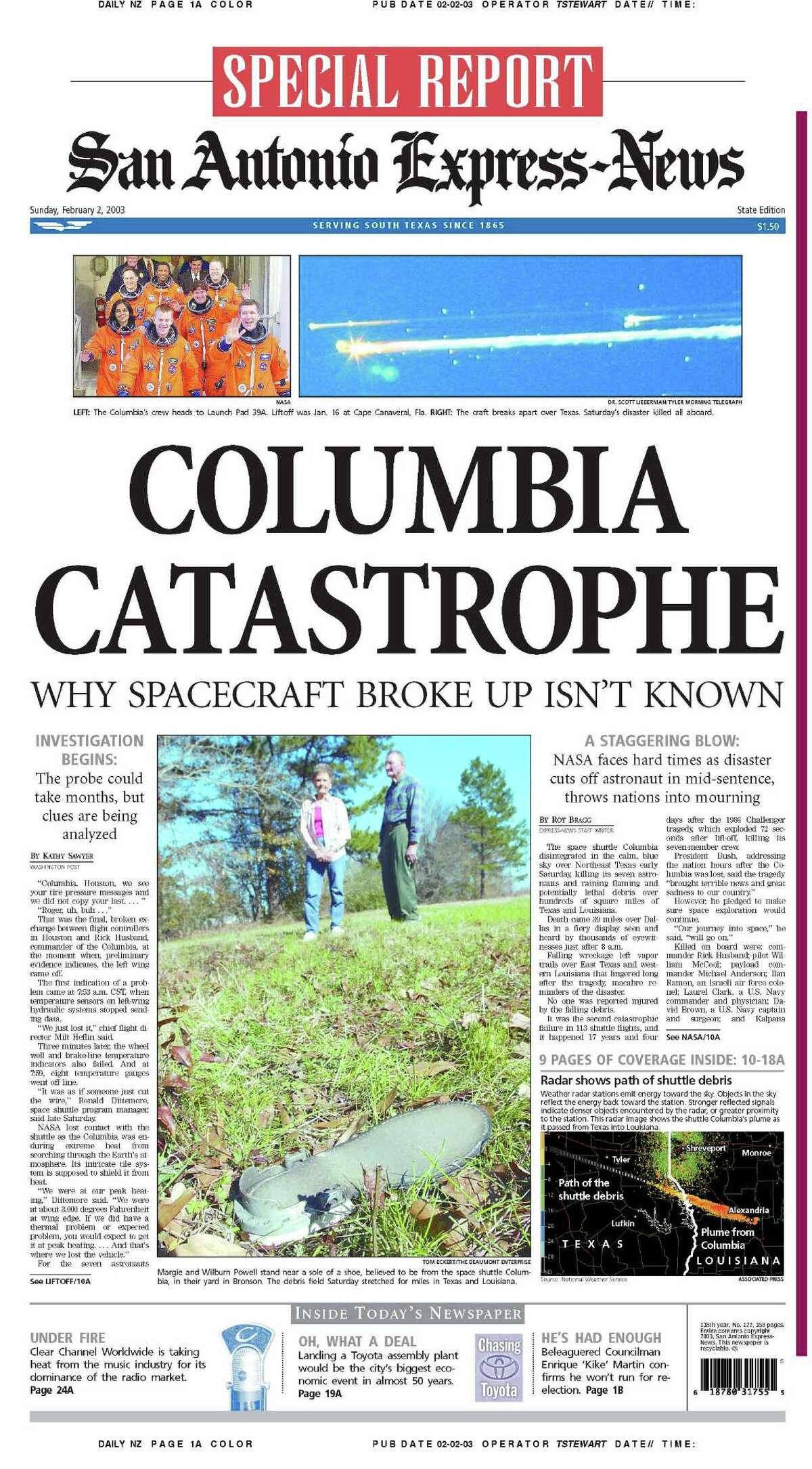 History shows that April has been a month for tragedy