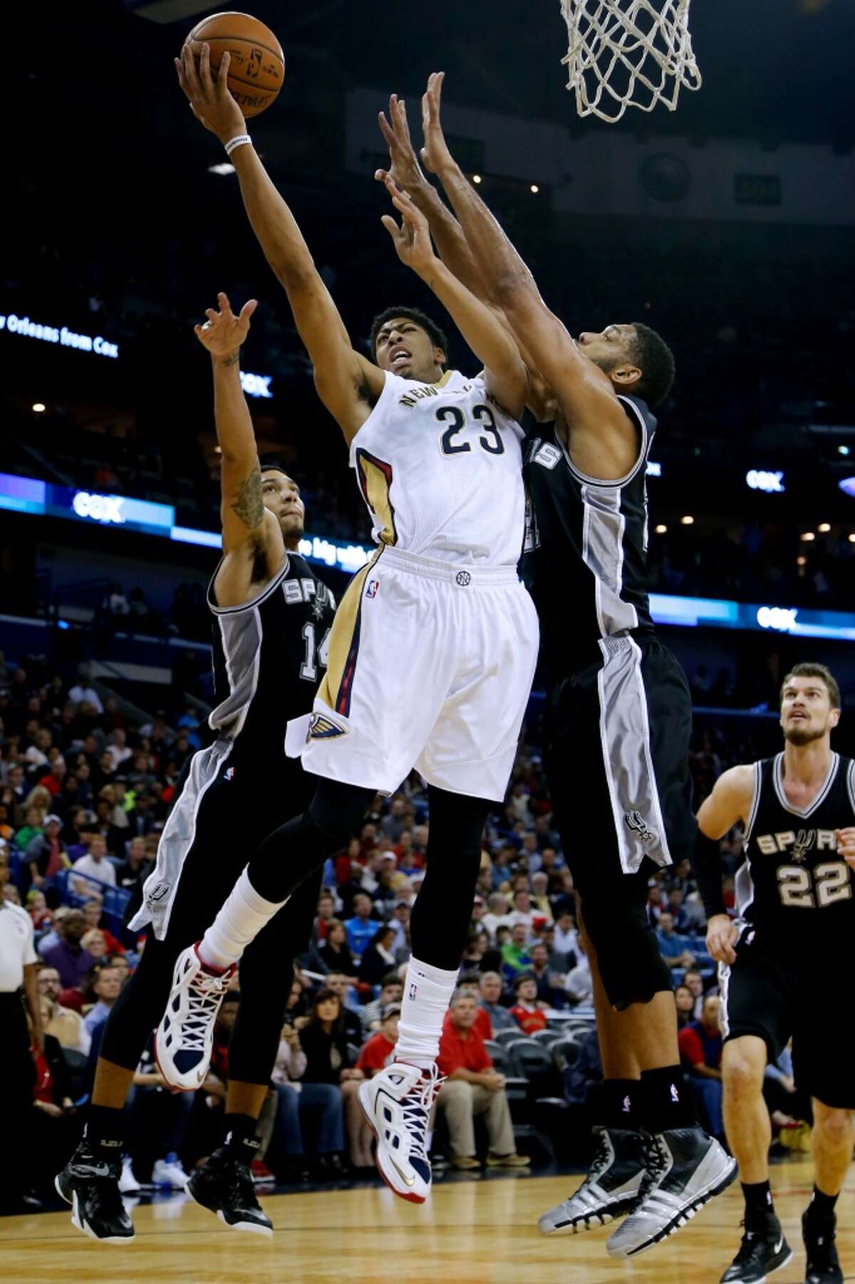 Pelicans’ Anthony Davis ‘inspired’ by Tim Duncan