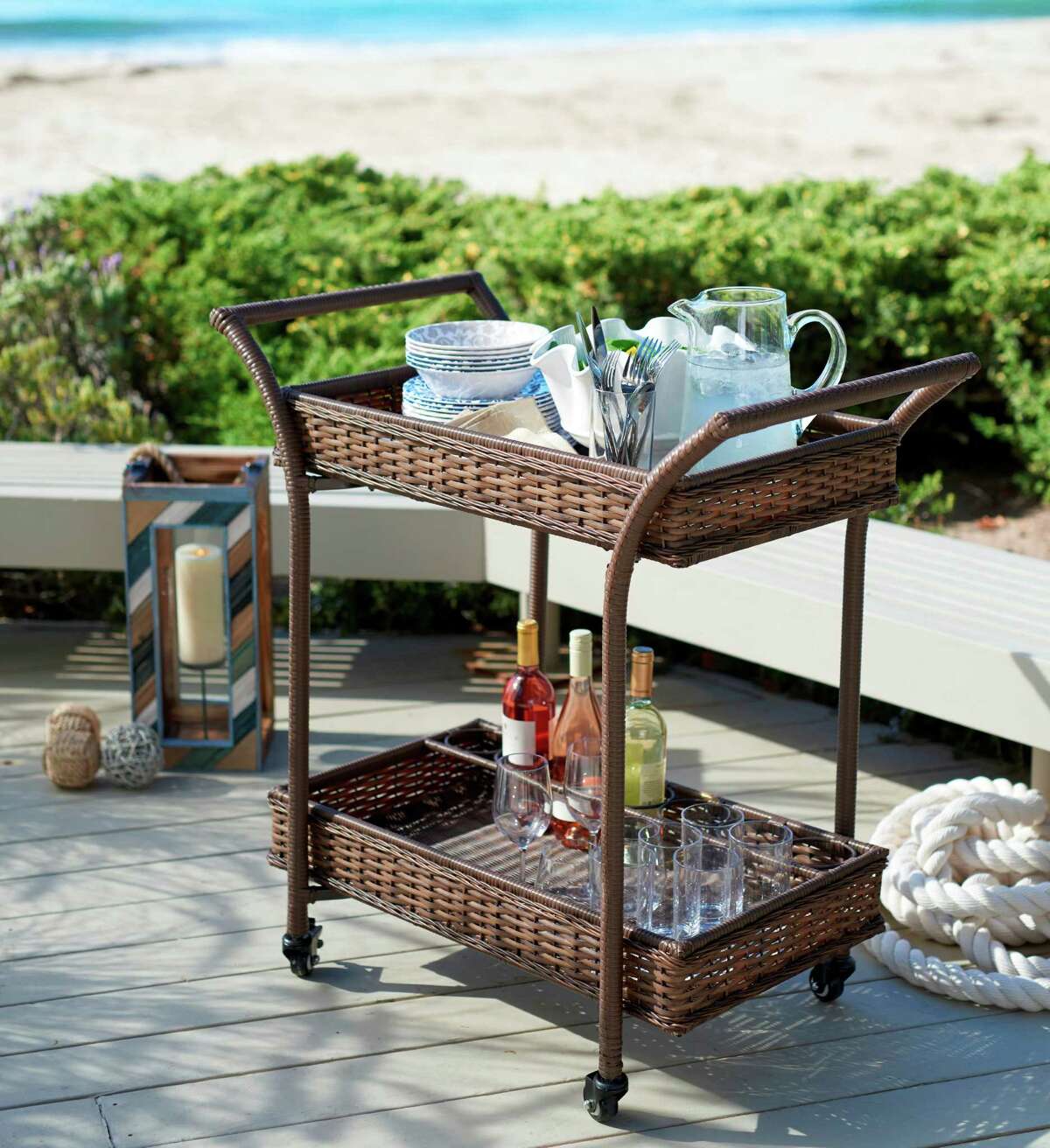 Bar carts are having a moment