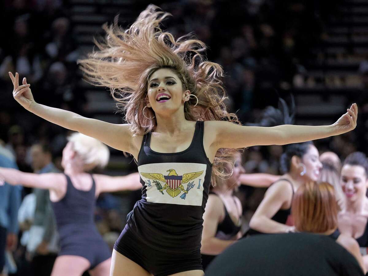 Spurs Silver Dancers in action