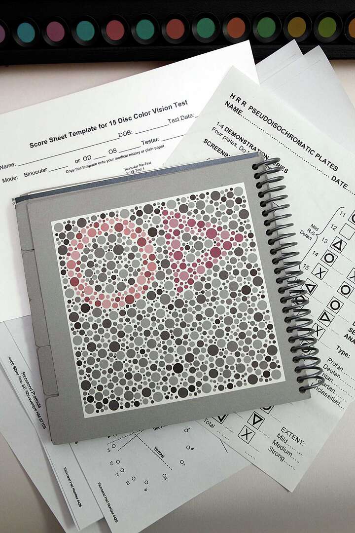 Glasses help color-blind see trees of green, red roses, too