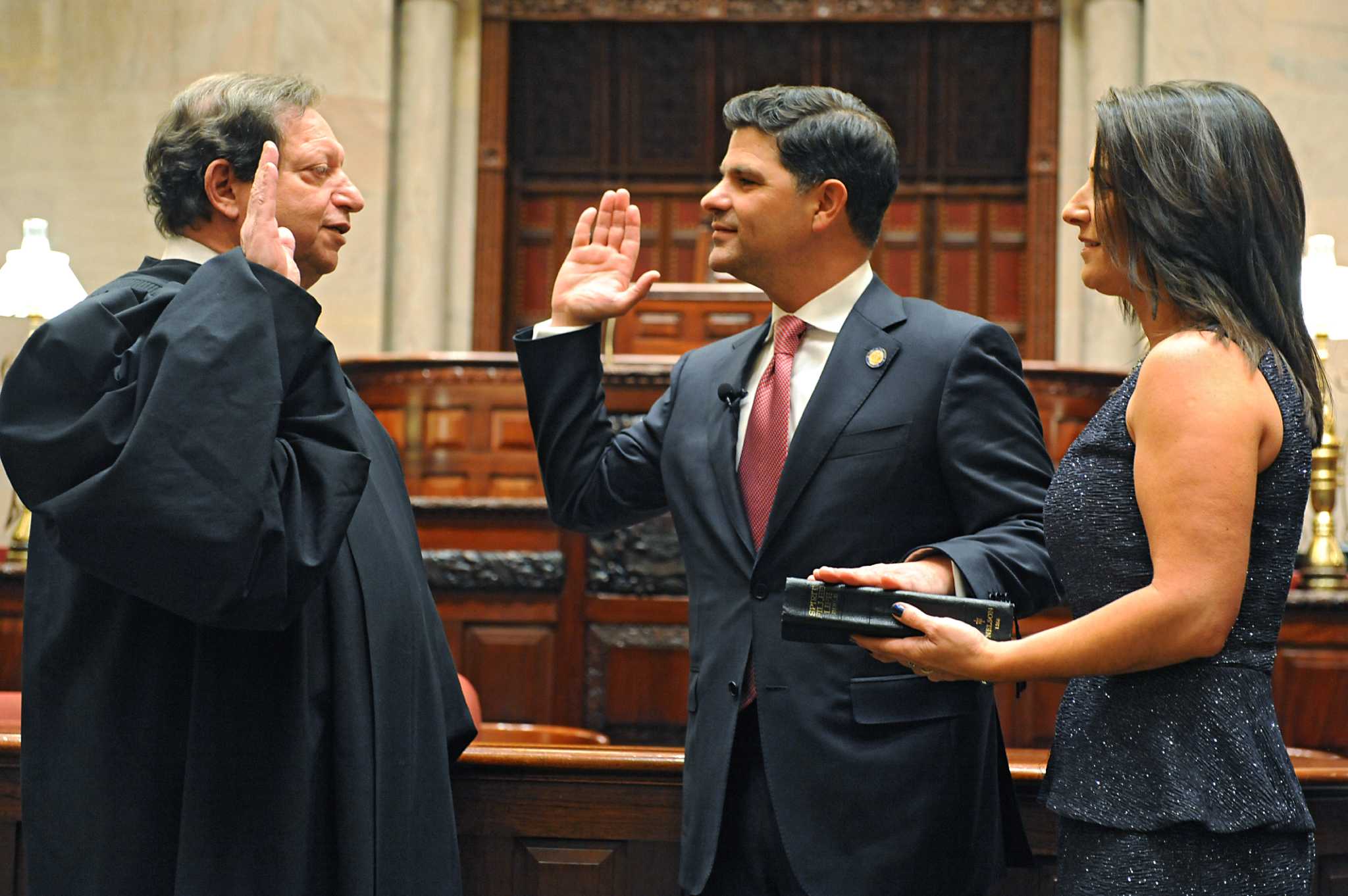 Amedore takes Senate oath