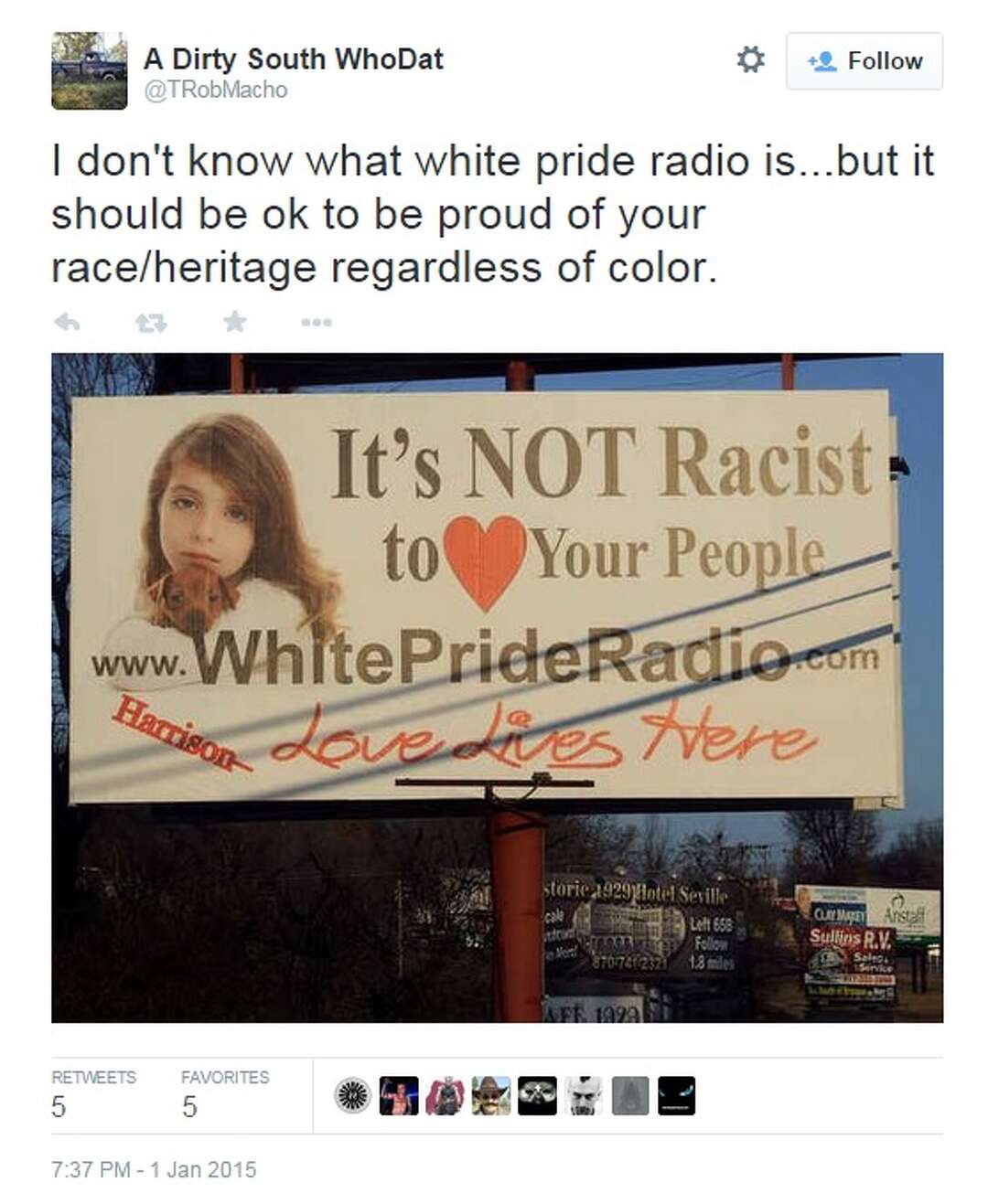 Arkansas billboard promotes white pride radio, KKK leader claims it’s ...